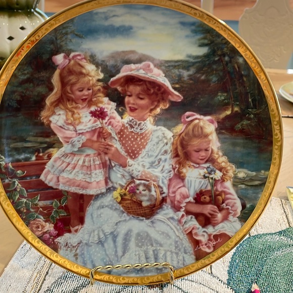 Reco Collections | Accents | Reco Collectors Plate Inches Gently Pre ...